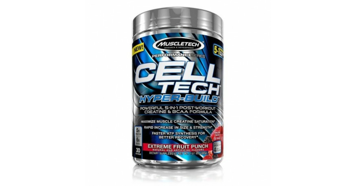 Cell-Tech Hyper-Build - BOOSTERS ET ÉNERGIE/Post-Workout - bodyironguyane